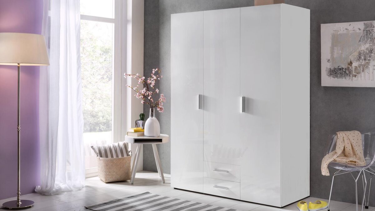 Spannende Kleiderschrank Weiss Hochglanz Mit Aufbauservice Und Bewertungbrend5507
