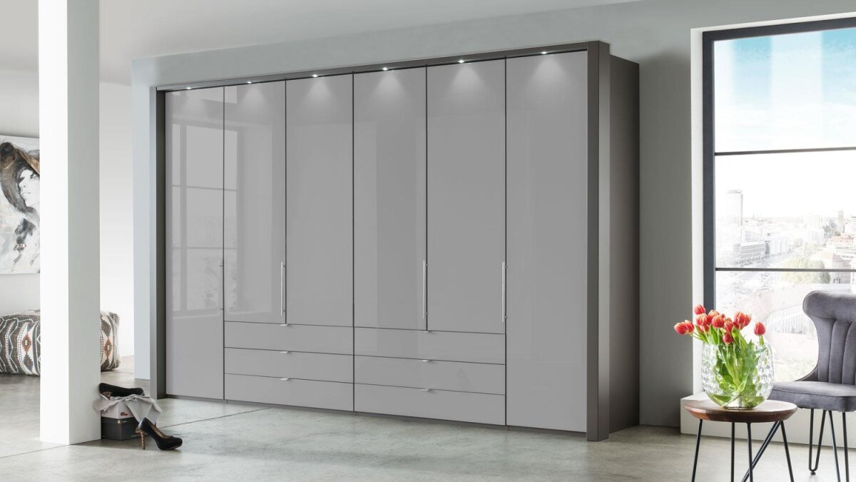 Wunderschoene Kleiderschrank 300 Cm Grau Und Bewertungbrend5362