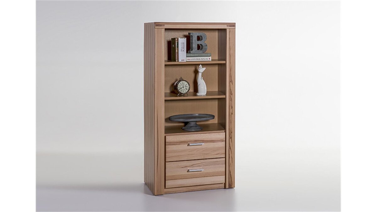 Regal TABEA Bücherregal Holz Kernbuche teilmassiv 66 cm