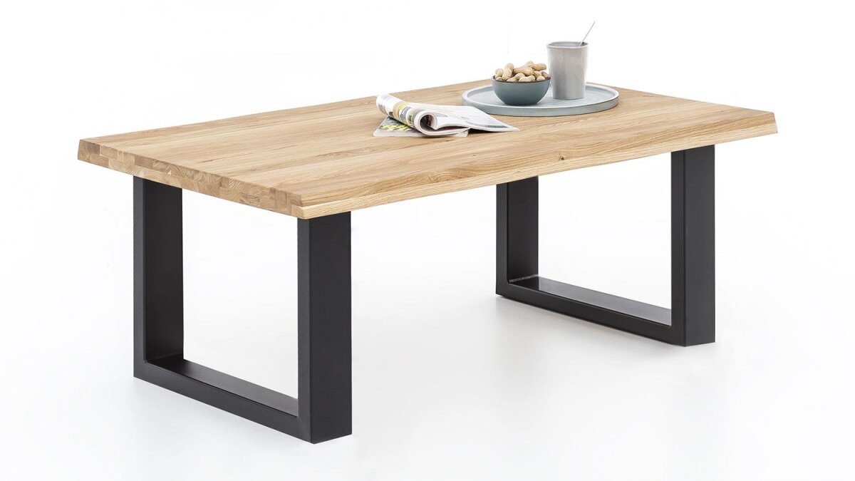 Couchtisch Eiche Massiv Baumkante
