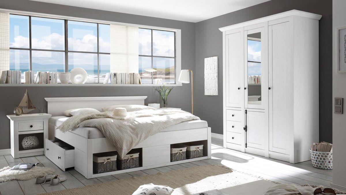 Erstaunlich Kleiderschrank Ber Bett Bild