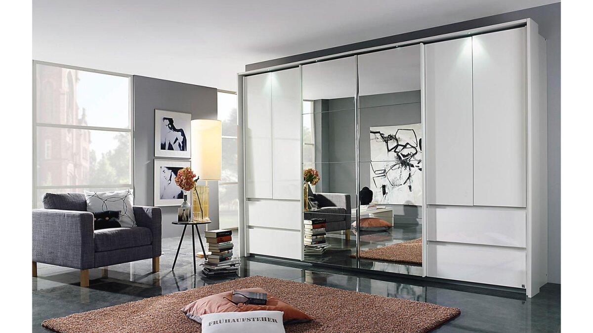 Wunderschoene Kleiderschrank Hochglanz Mit Spiegel Ebenbildnie5527